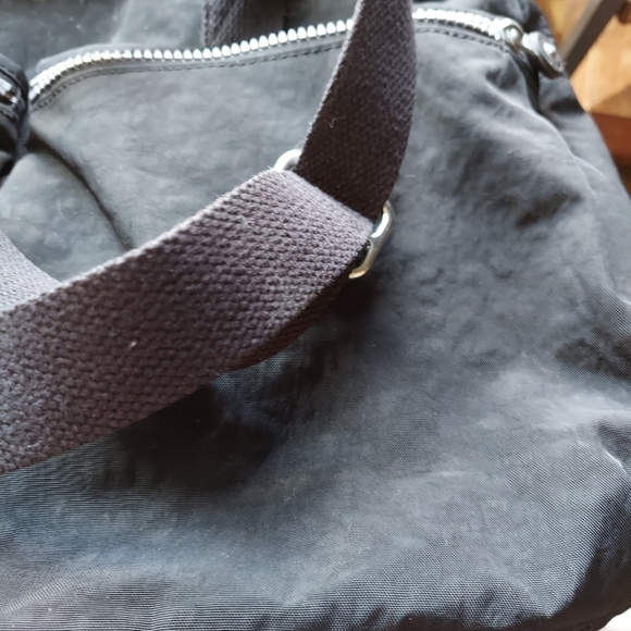 Kipling | Bags | Large Kipling Bag Black With Gorilla Messenger | Poshmark